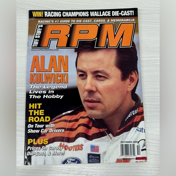Other | Tuff Stuffs Rpm Magazine October 1997 Alan Kulwicki The Legend ...